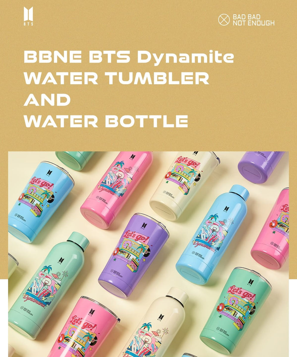 BTS OFFICIAL [BBNE BTS DYNAMITE] - WATER BOTTLE & TUMBLER – Swiss K-POPup