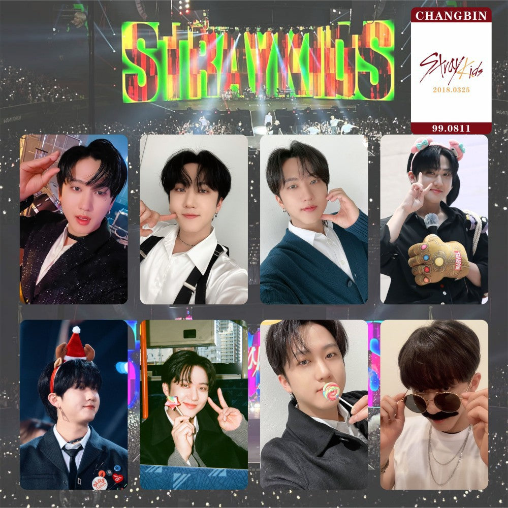 STRAY KIDS - SELCA - LOMOCARDS (8pcs) – Swiss K-POPup