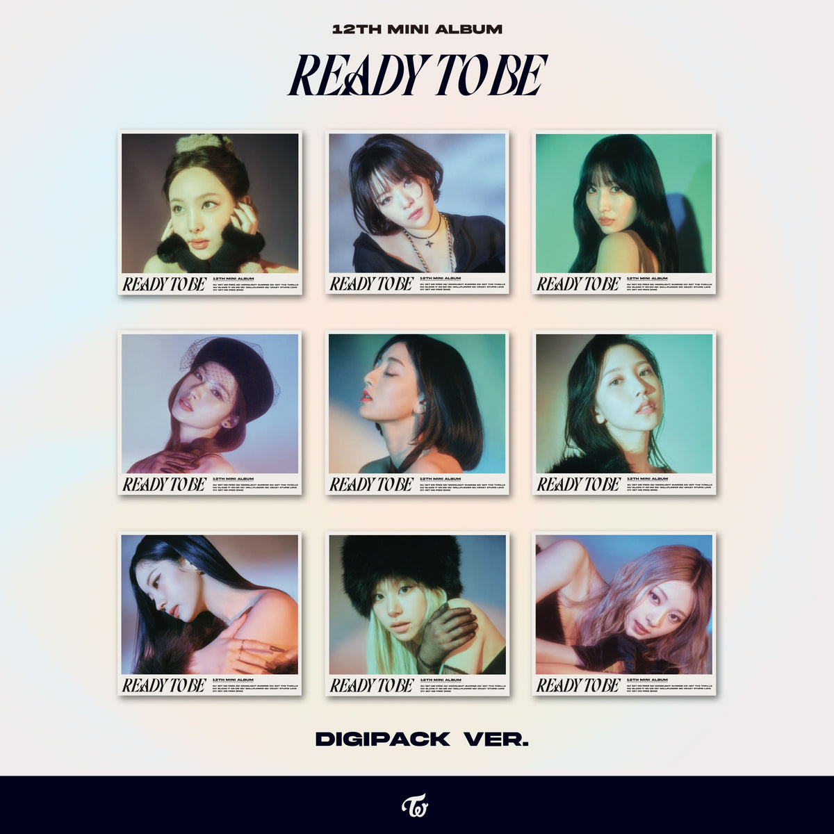 TWICE - READY TO BE 12TH MINI ALBUM DIGIPACK VER. – Swiss K-POPup
